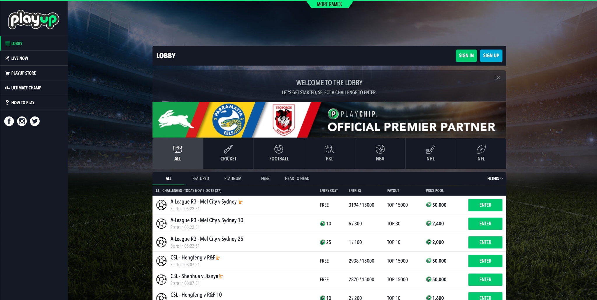 PlayUp – PlayUp Affiliates Program